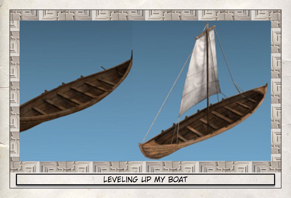Leveling Up My Boat - Beyond Tannhauser Gate Leveling Up My Boat - Beyond Tannhauser Gate