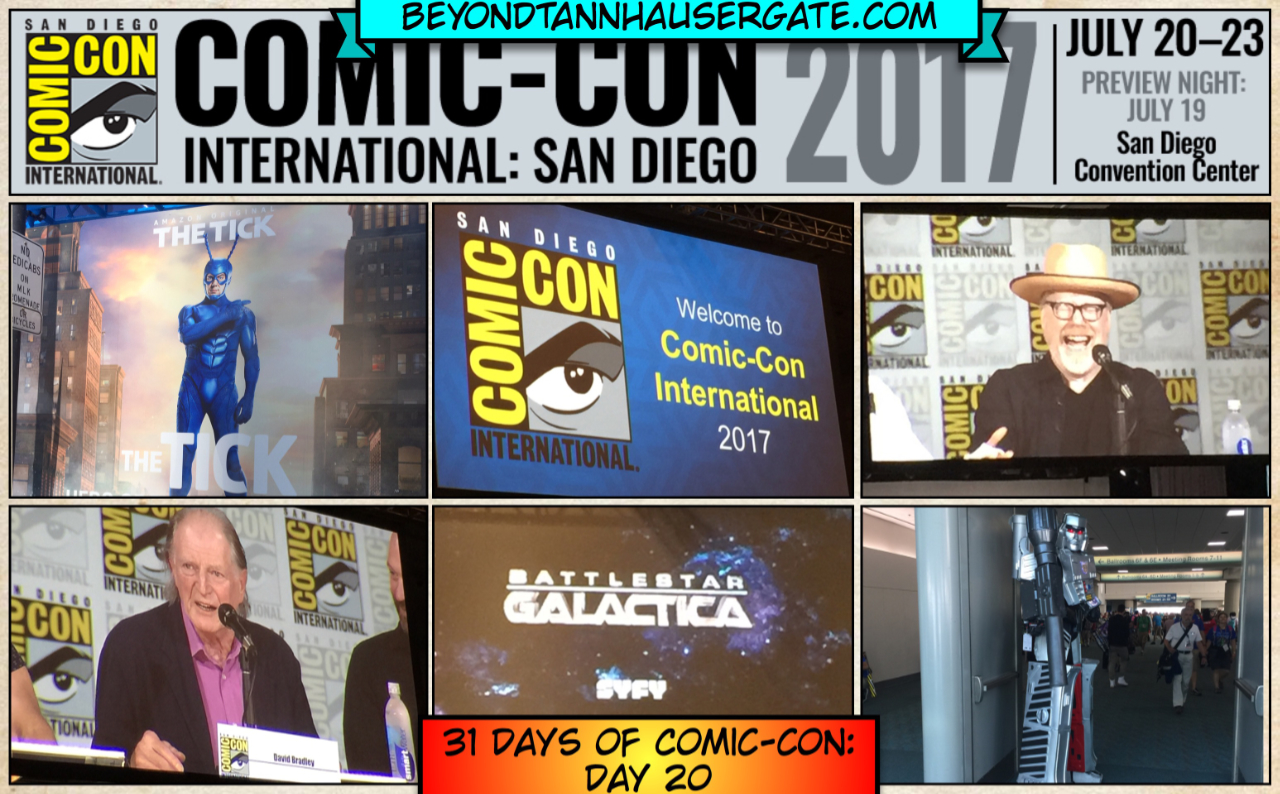 31 Days of Comic-Con: Thursday Panels - Beyond Tannhauser Gate