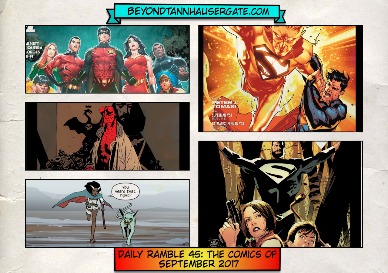 The Comics of September 2017 - Beyond Tannhauser Gate