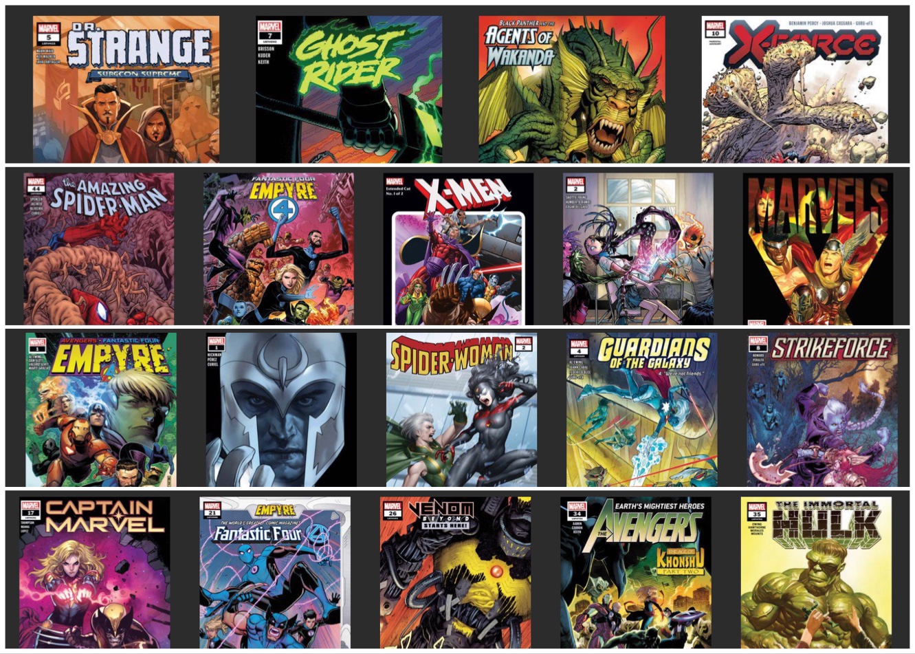 Marvel Unlimited New Weekly Releases 19 October, 2020 - Beyond ...