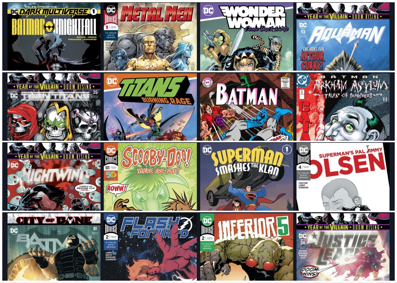 DC Universe New Weekly Releases October 20, 2020 - Beyond Tannhauser Gate