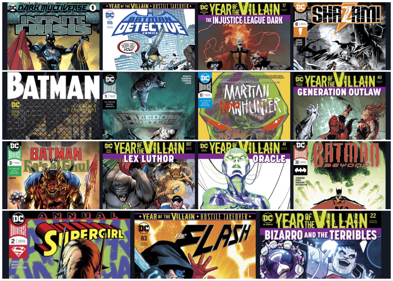DC Universe New Weekly Releases December 1, 2020 - Beyond Tannhauser Gate