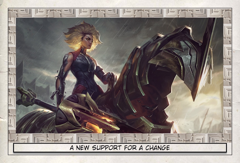 A New Support For A Change - Beyond Tannhauser Gate
