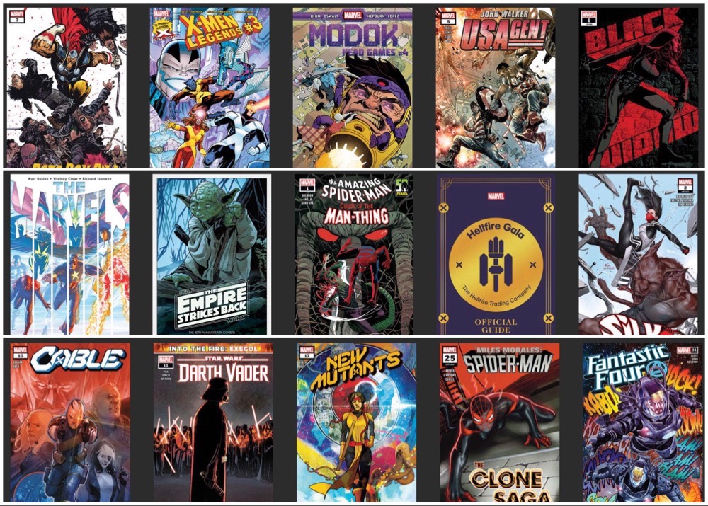 Marvel Unlimited New Weekly Releases 2 August, 2021 - Beyond Tannhauser ...